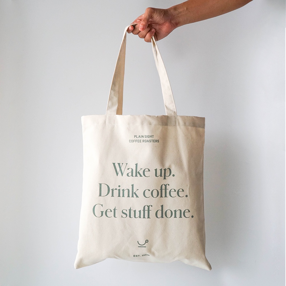 Plain Sight Coffee Tote Bag | Shopee Philippines