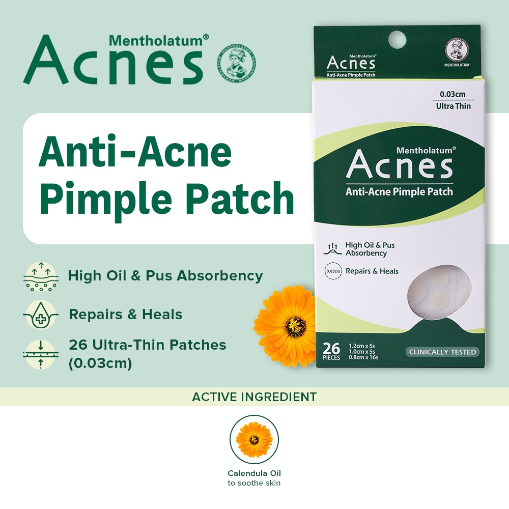 Acnes Anti-Acne Pimple Patches (26s) | Shopee Philippines