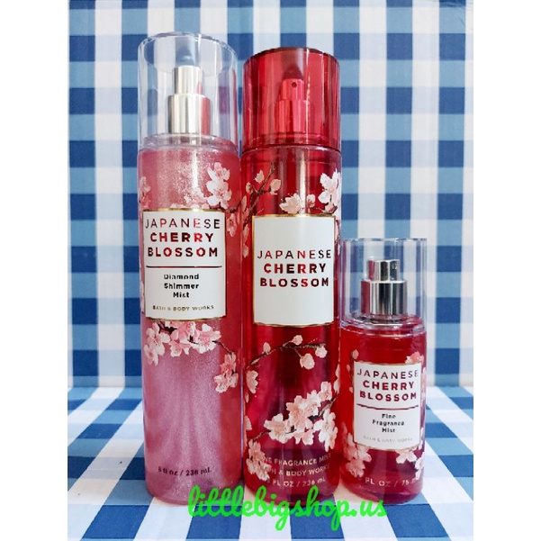 JAPANESE CHERRY BLOSSOM Bath & Body Works Fragrance Mist / Lotion (USA) | Shopee Philippines