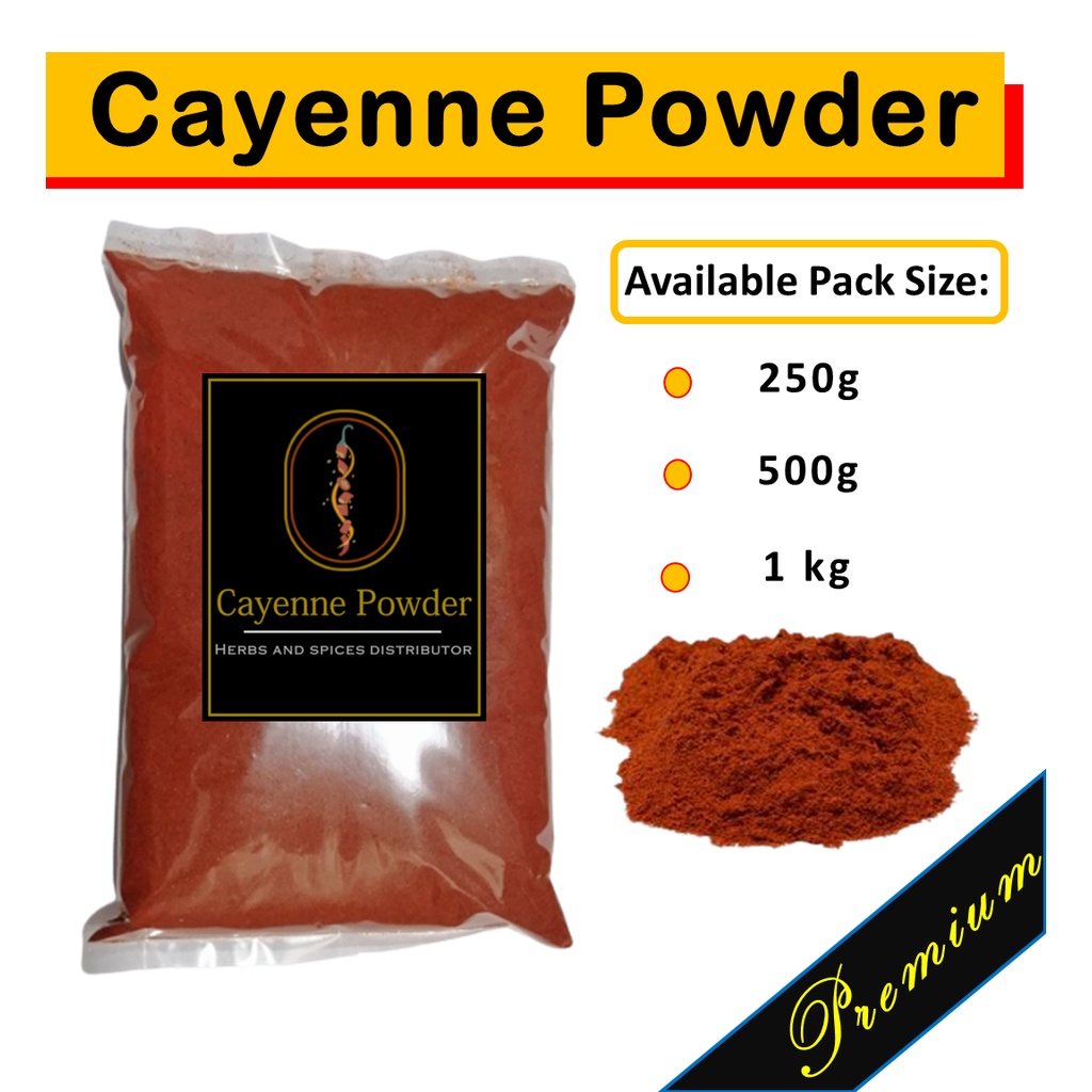 Cayenne Powder in 250g, 500g & 1kg | Shopee Philippines