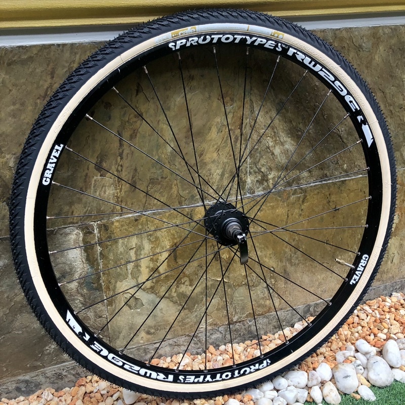 FELT Wire on Tire 700x38c gumwall (Puncture resistant kevlar) 60tpi ...