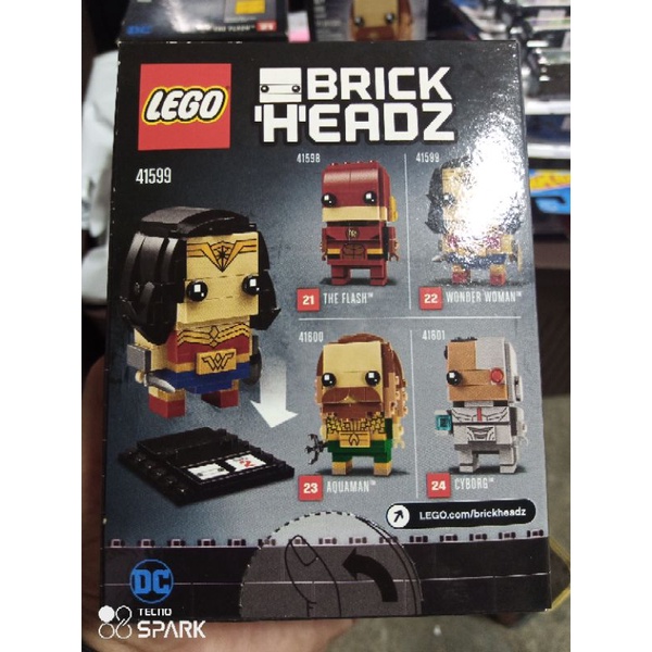 LEGO "BRICKHEAD WONDER WOMAN | Shopee Philippines