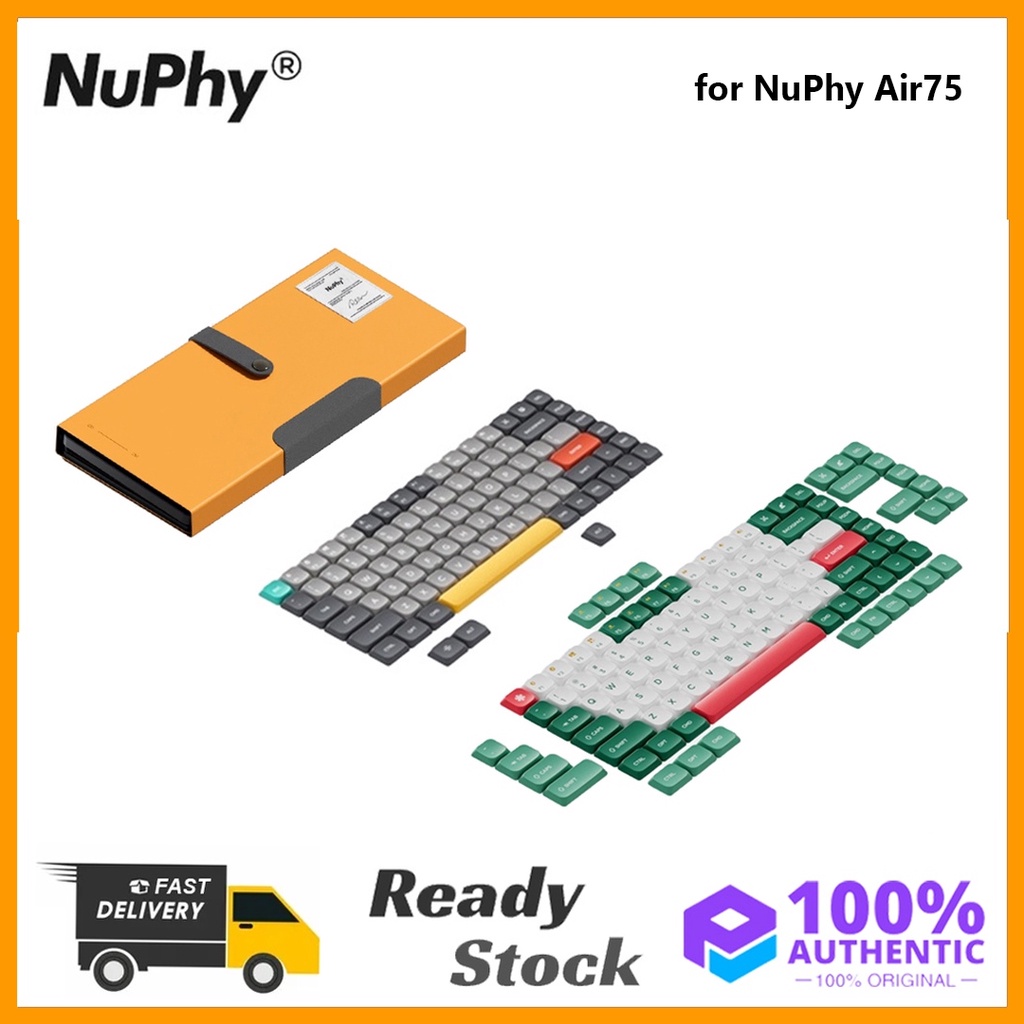 Original Leather Covers & Keycaps for NuPhy Air75 Keyboard | Shopee ...
