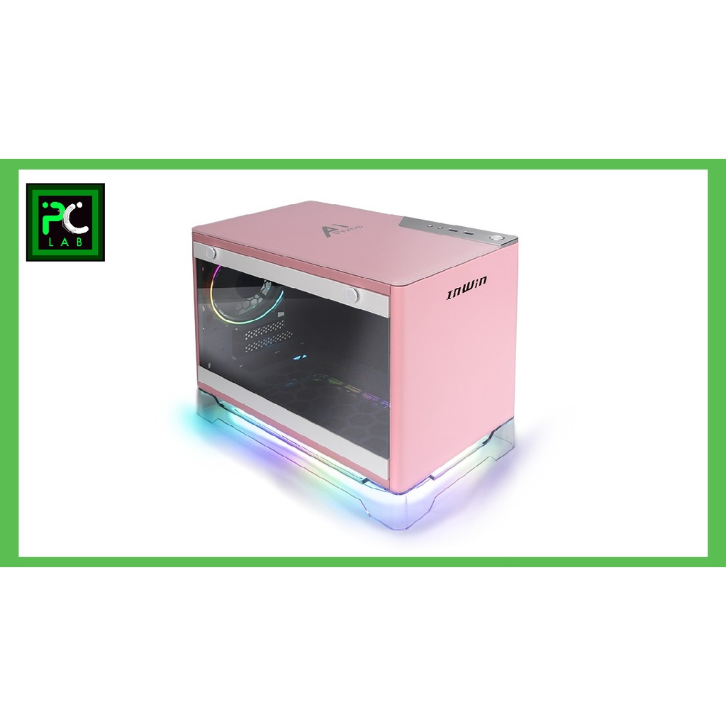 Inwin A1 Prime Mini-ITX Tower with 750w P75F 80+ Gold PSU & 2 ARGB Fans ...