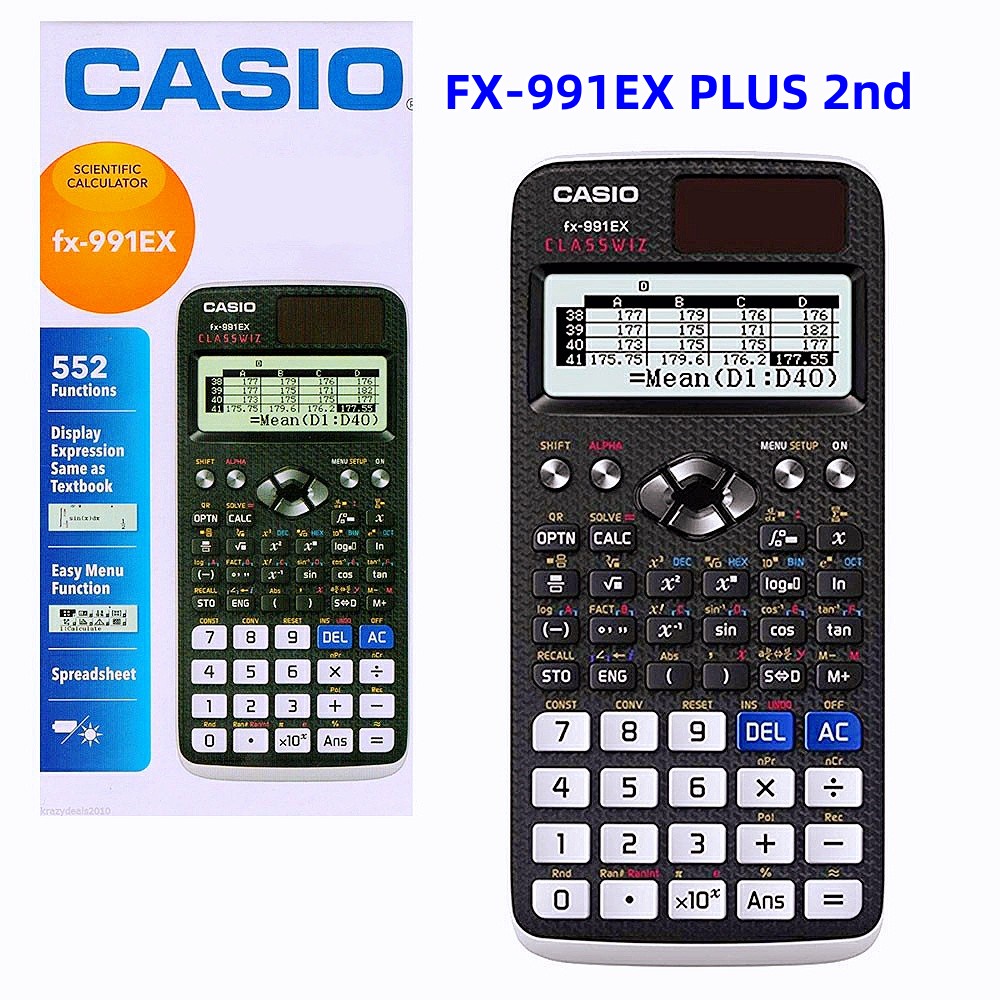 Casio FX-991EX plus Scientific Calculator Classwiz scientific ...