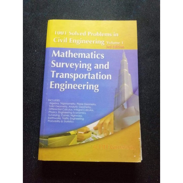 1001 Mathematics Surveying and Transportation Engineering 3rd Edition ...