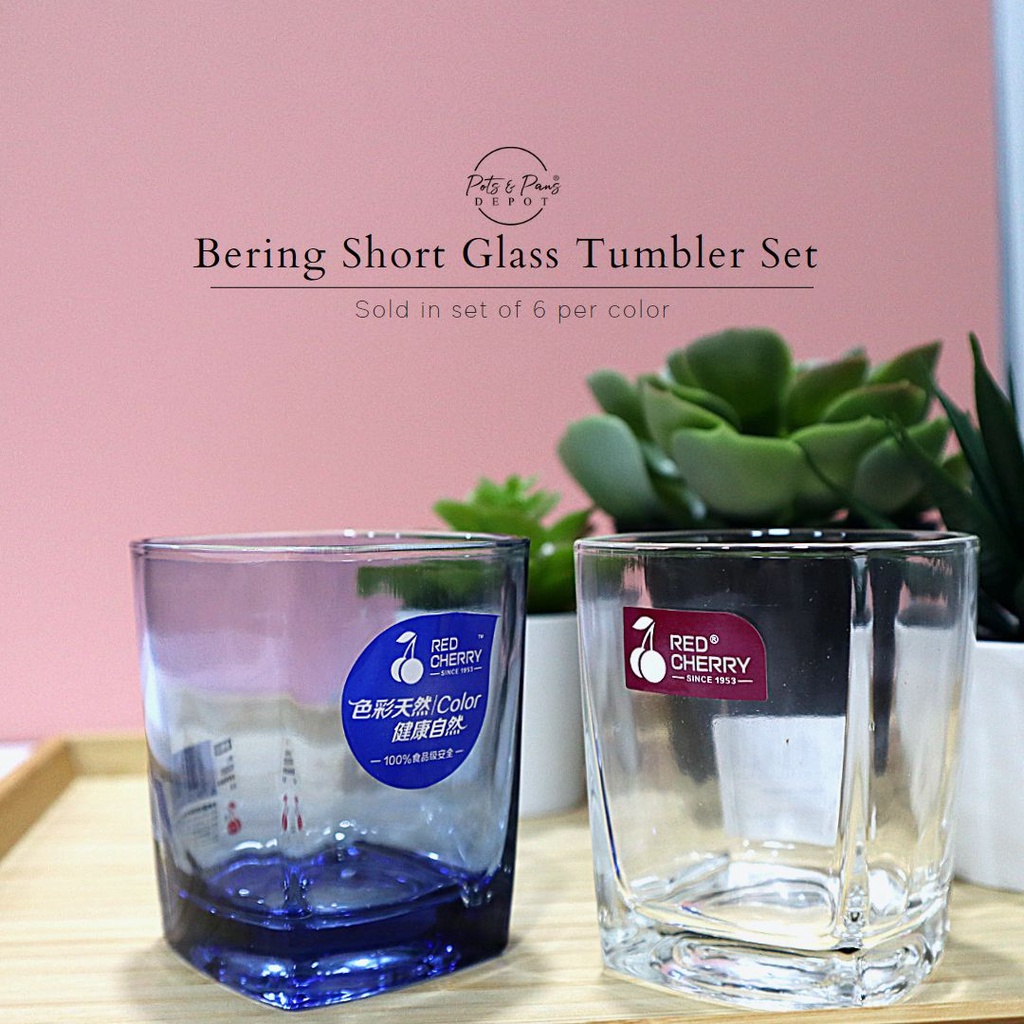 Bering Short Glass Tumbler Set | Shopee Philippines