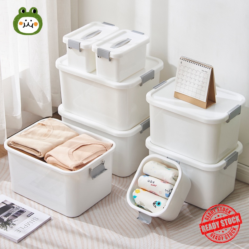 Household storage box plastic household clothes quilt finishing box toy ...