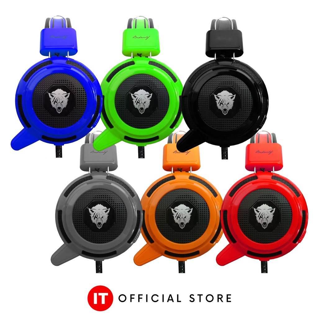Badwolf V8 Stereo Gaming Headset With Mic - Original Non Led For Pc ...