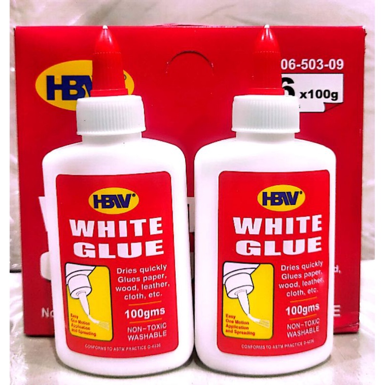 HBW White Glue 100gms | Shopee Philippines