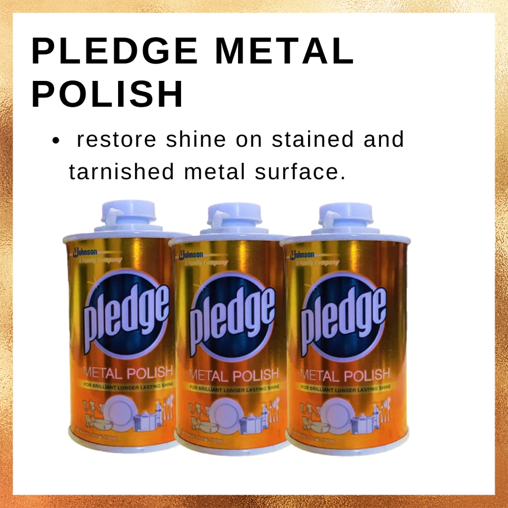 PLEDGE METAL POLISH 150ML | Shopee Philippines