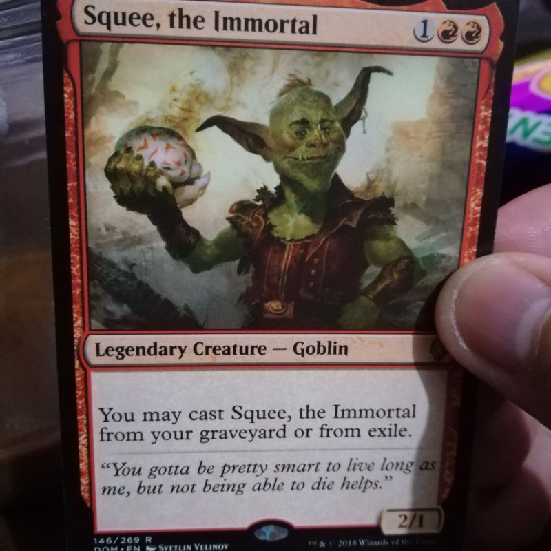 1 Squee, the Immortal DOM dominaria MTG card magic commander EDH | Shopee Philippines