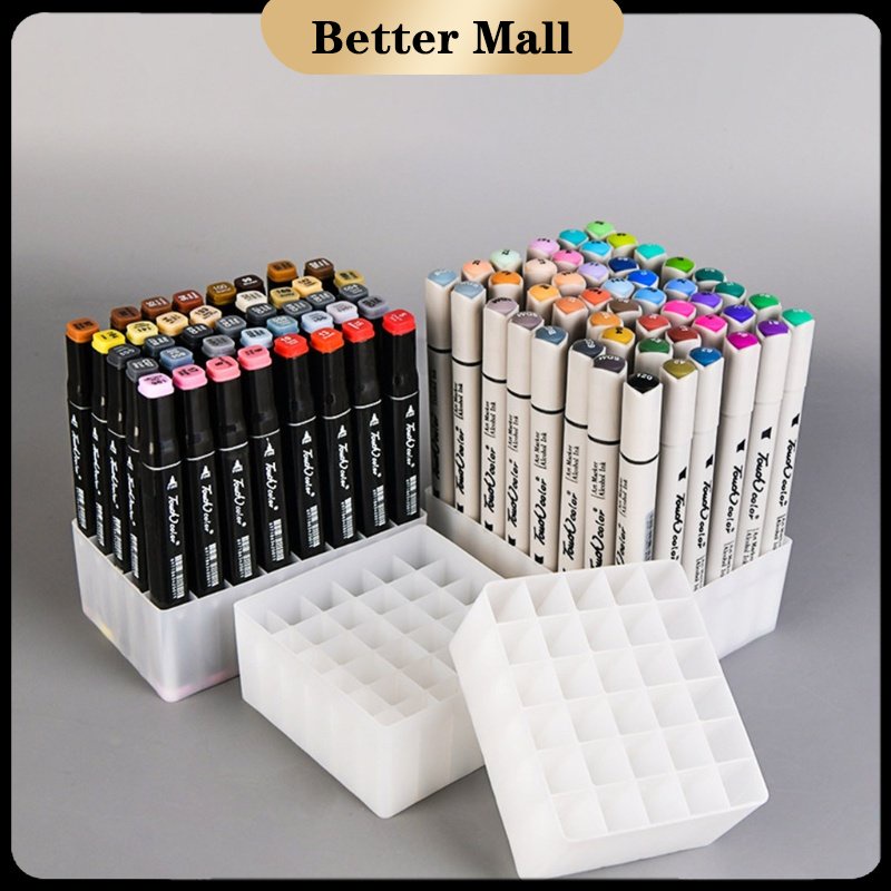 Marker Pen Storage Box Marker Pen Holder Marker Pen Base Storage Box 40 ...