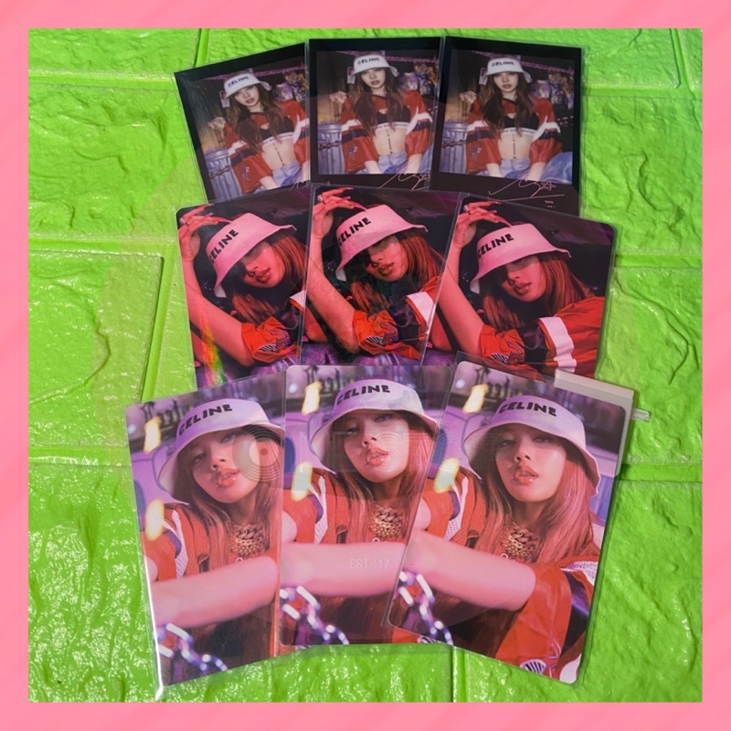 BLACKPINK Born Pink Lisa Jersey Holo POB PC | Shopee Philippines