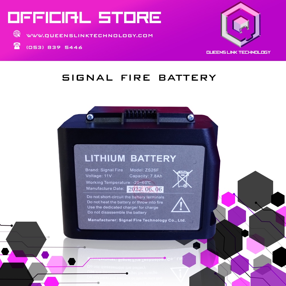 SIGNAL FIRE AI-9 FUSION SPLICER BATTERY | Shopee Philippines