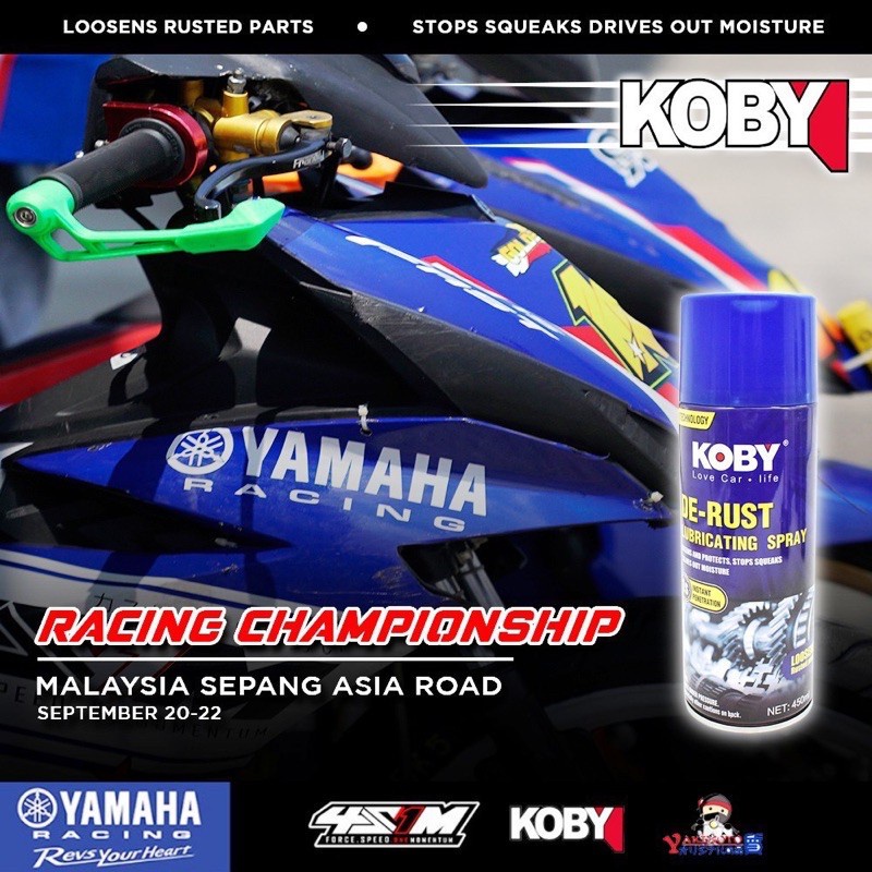 Koby De Rust Lubricating Spray And Penetrating Oil 450ml | Shopee ...