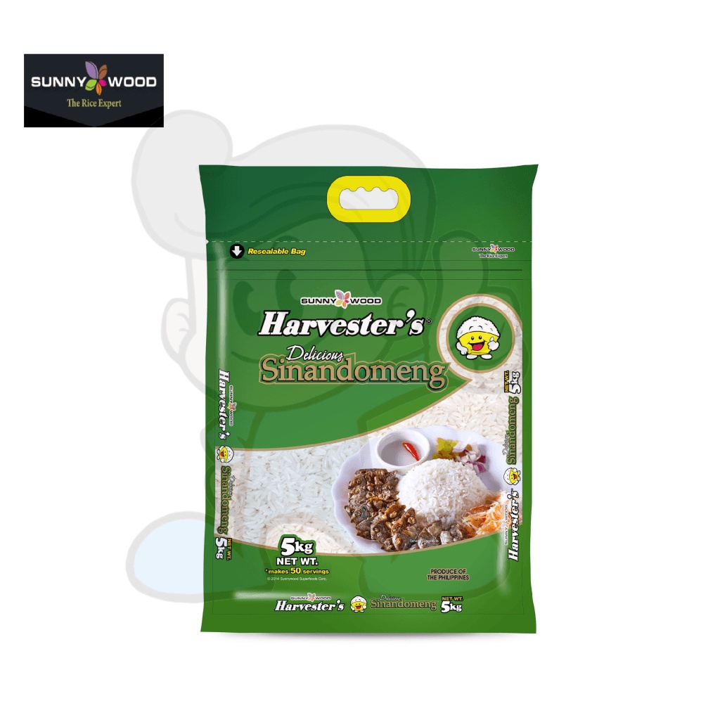 SunnyWood Harvester's Sinandomeng Rice 5kg | Shopee Philippines