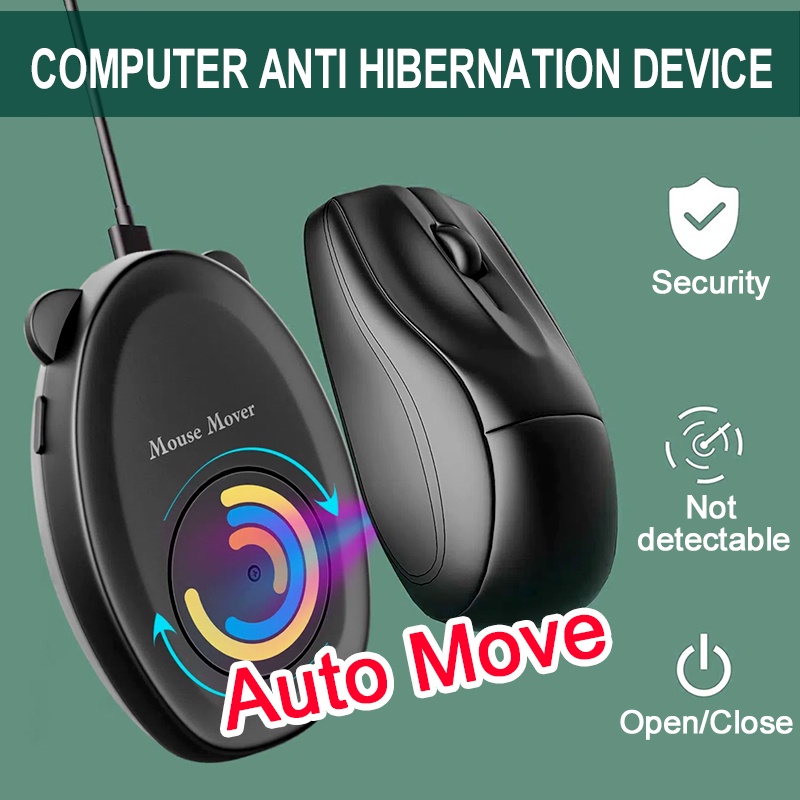Computer virtual mouse anti-sleep automatic movement sliding mouse to ...