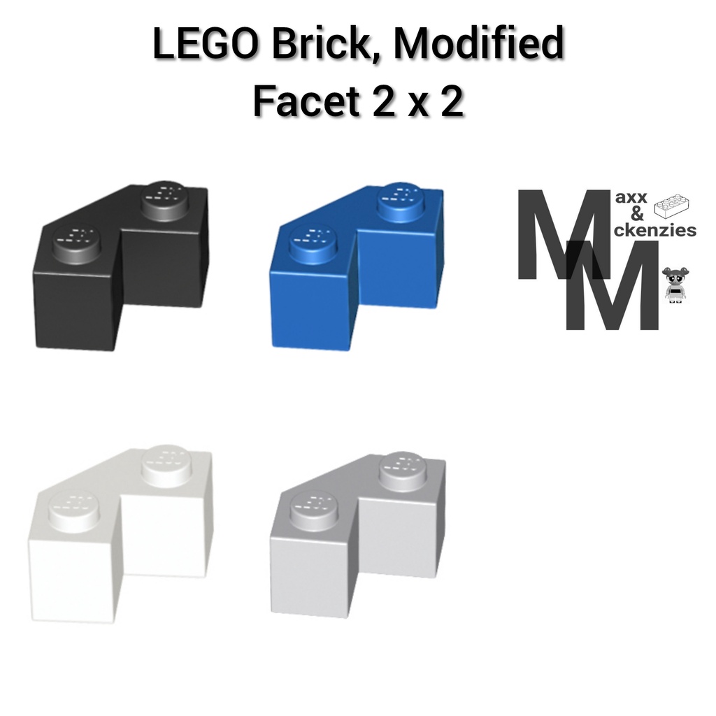 Brick, Modified Facet 2x2 (87620) LEGO Part | Shopee Philippines