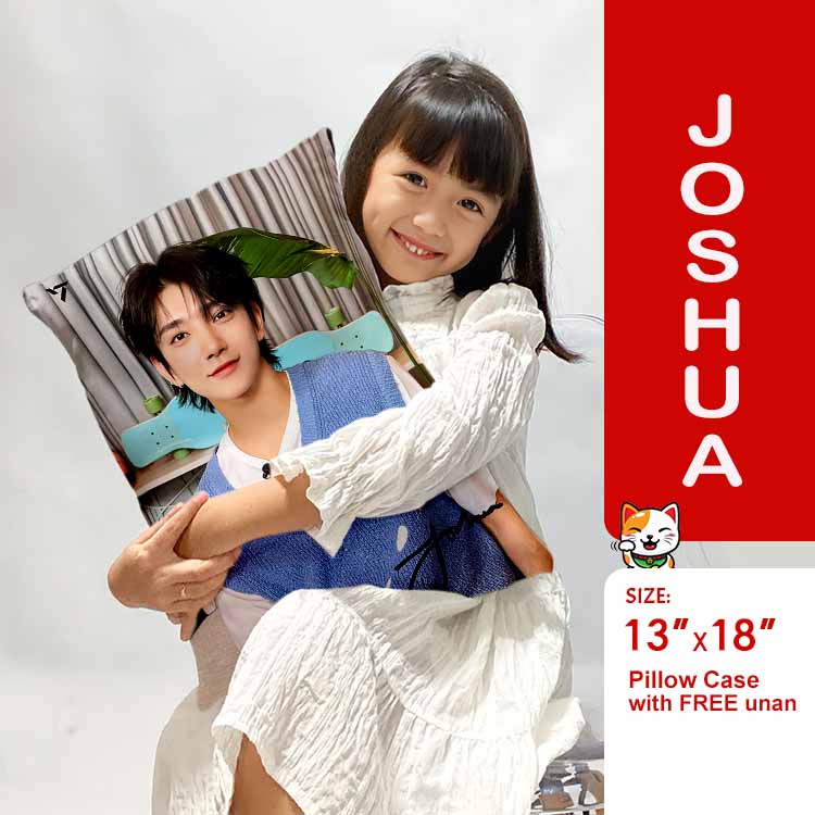 Seventeen Joshua Merch Pillow Big Size 13x18 with FREE Face Mask ...