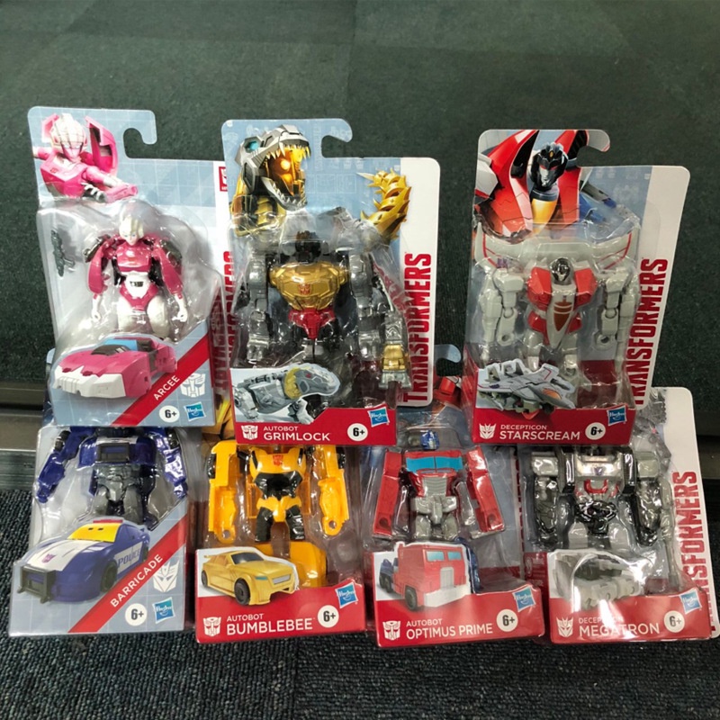 Hasbro Transformers Storm Series Optimus Prime Bumblebee Megatron Steel ...