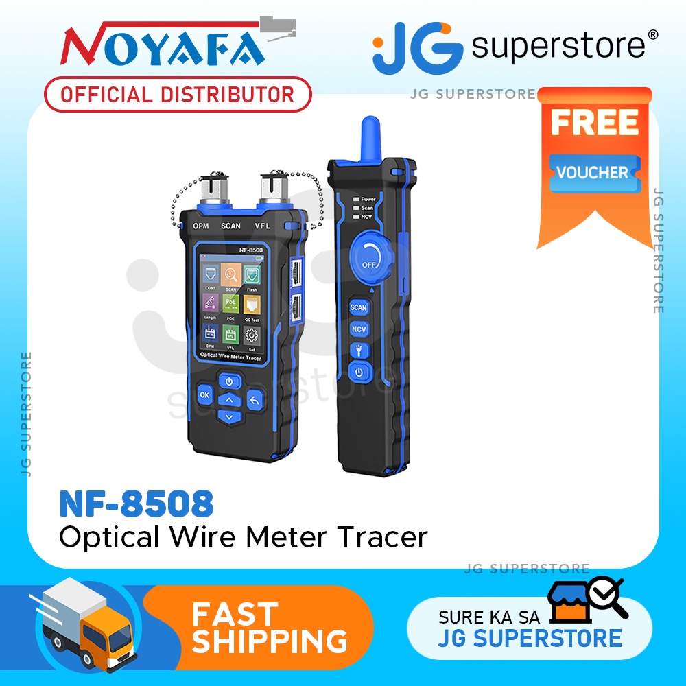 Noyafa NF-8508 Optical Wire Meter Tracer with Visual Fault Locator ...