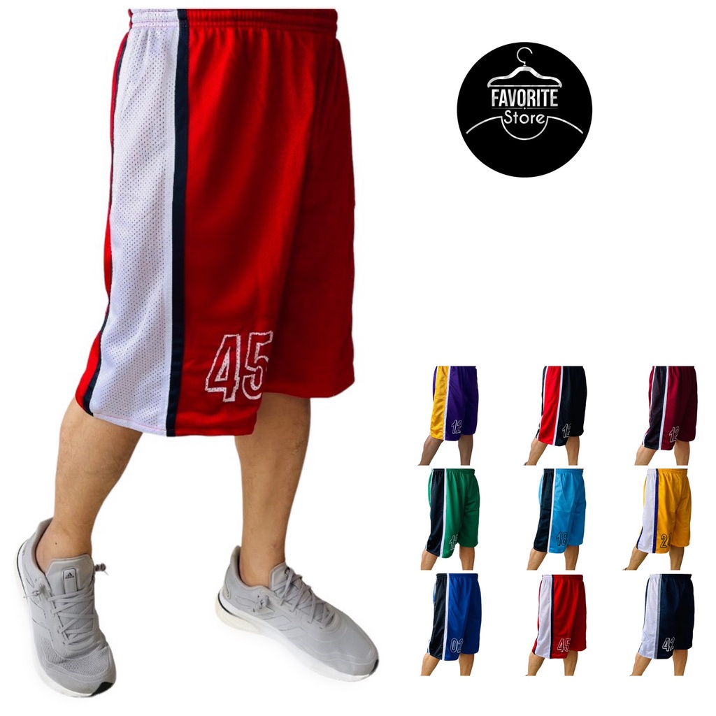 Mens Shorts Basketball Beach Casual Pambahay Botak Bias Big Size XL To ...