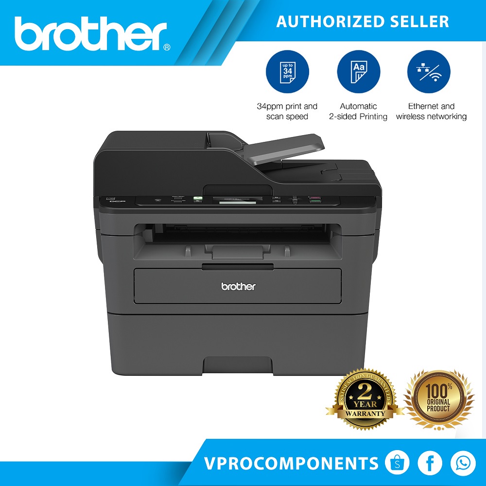 Brother DCP-L2550DW Laser Printer L2550 | Shopee Philippines