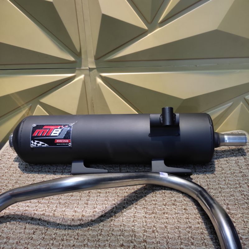 MT8 EXHAUST PIPE STAINLESS TIP For CLICK V2 GAME CHANGER ...