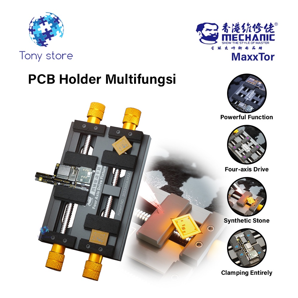 Mechanic MaxxTor Vise Clamp IC PCB Holder Multifunction Original ... Mechanic MaxxTor Vise Clamp IC PCB Holder Multifunction Original ...