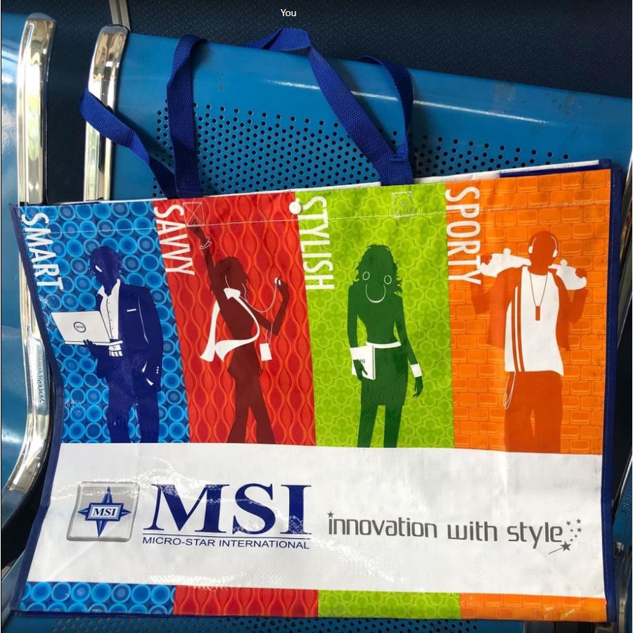 MSI ECO BAG (innovation with style) | Shopee Philippines