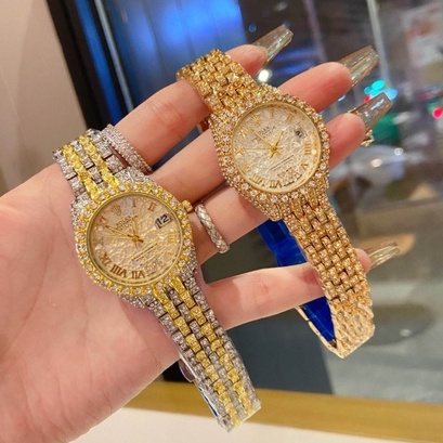 Rolex _ Golden Steel Chain Watch Variety Goddess 2022 Best Women's ...