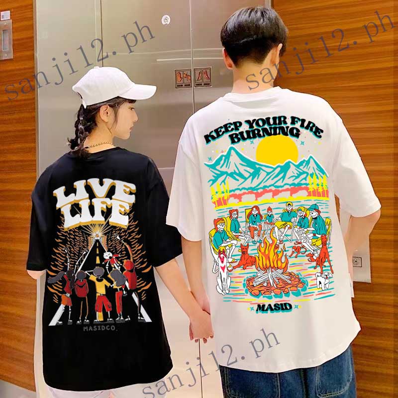 MASID v7 KEEP YOUR FIRE BURNING by Geo Ong MAN TOPS KIDS T SHIRT COUPLE ...