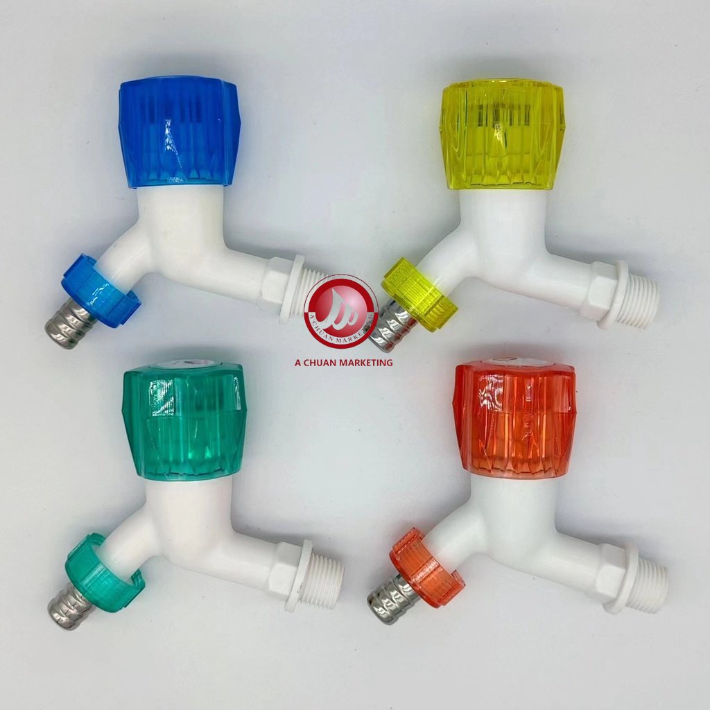 Plastic Water Faucet Assorted Color PVC Plastic Tap Water Faucet gripo ...
