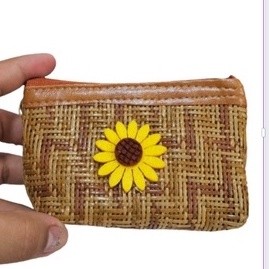 12pcs Rattan Wallet Pouch Banig Travel Pouch Banig Wallet | Shopee ...