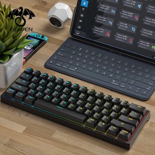 LEAVEN K620 Gaming Mechanical Keyboard Computer Notebook Wired Keyboard ...
