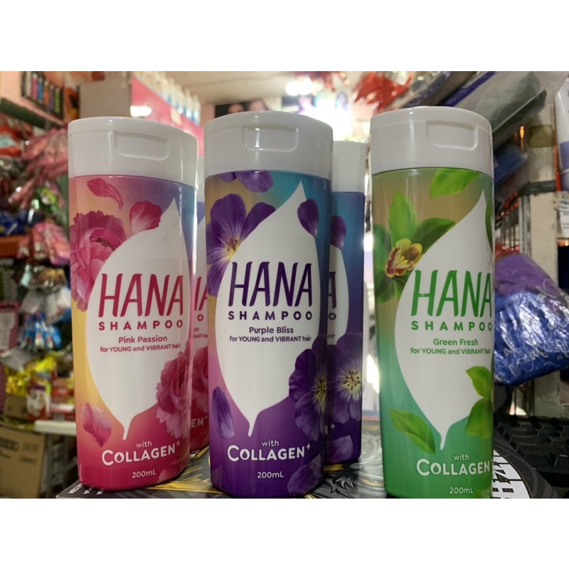 Hana Shampoo With Collagen 200ML | Shopee Philippines
