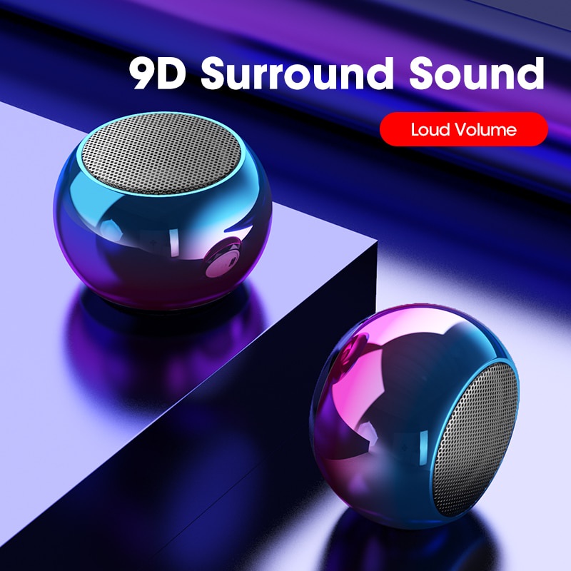 Mini Bluetooth Speakers Portable Sound Box True Wireless Powerful Bass ...