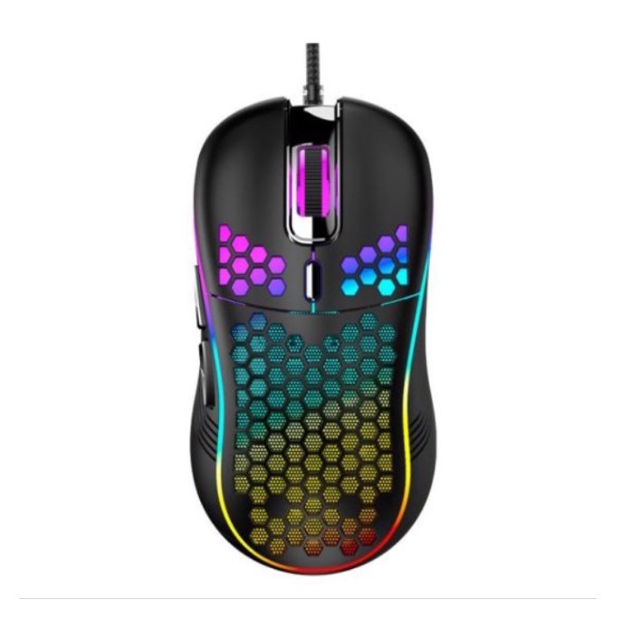 Lightweight RGB Gaming Mouse 7200DPI Honeycomb Shell Ergonomic Mice ...