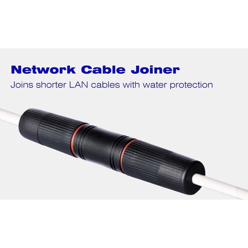 Waterproof Network PassThrough RJ45 LAN Coupler Extender Head Outdoor ...