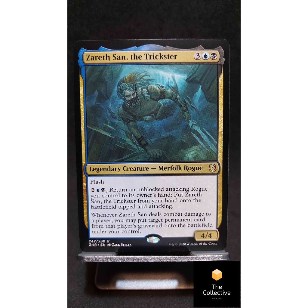 Magic the Gathering - MTG Card Game - Zareth San, the Trickster - ZNR ...