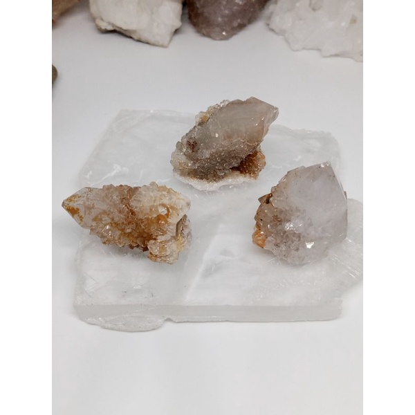 Spirit Quartz/ Fairy Quartz/Cactus Quartz Clusters | Shopee Philippines
