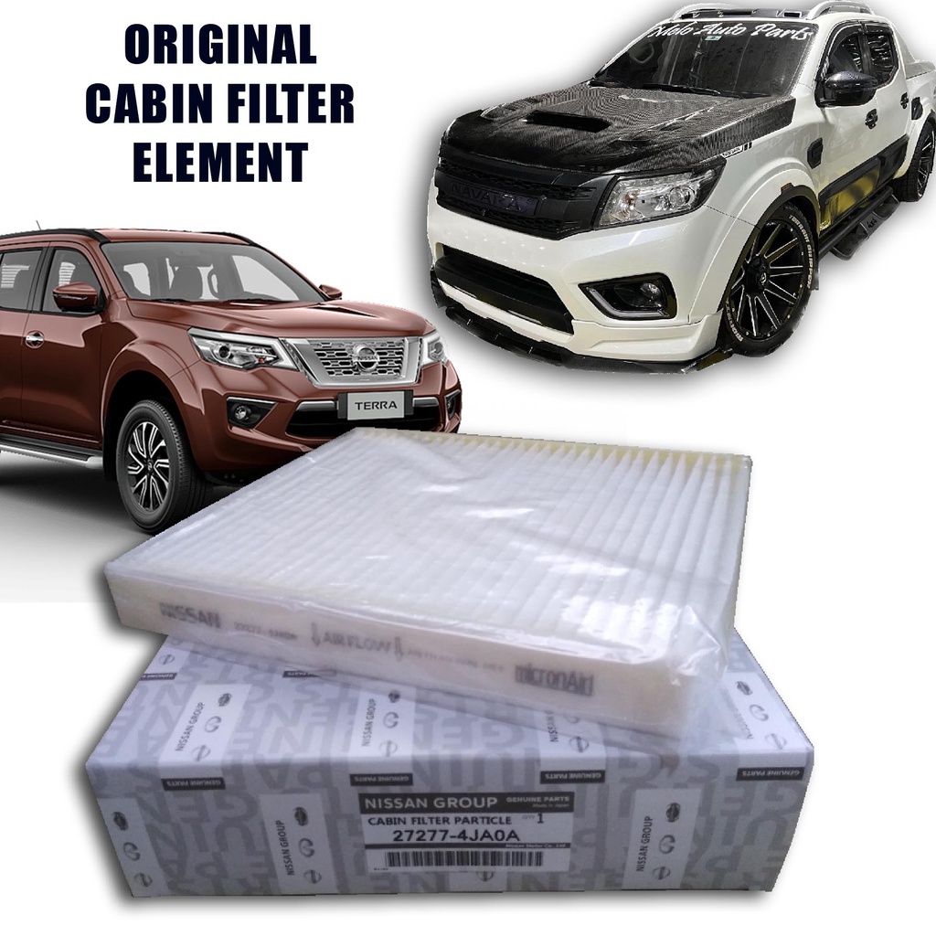 27277-4JA0A Cabin Filter Nissan TERRA / Navara NP300 2016-2021 Aircon ...