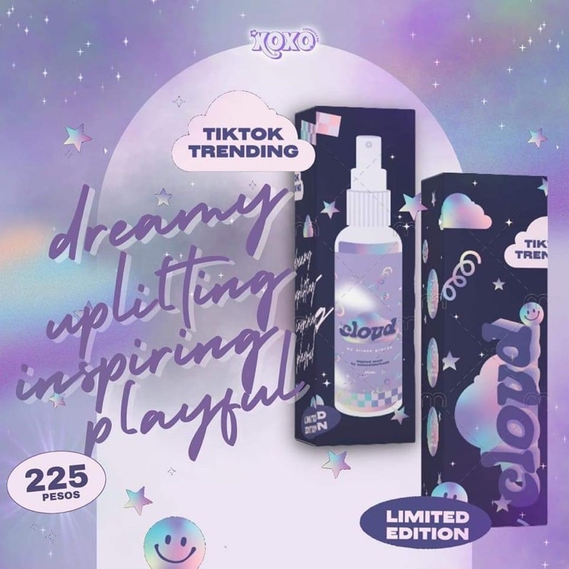 XOXO COSMETICS PH CLOUD BY ARIANA GRANDE 100ml | Shopee Philippines