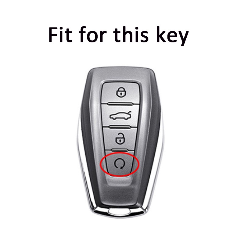 Proton X50 X 50 Key Holder Stainless Steel with Silicon Casing - UniTop