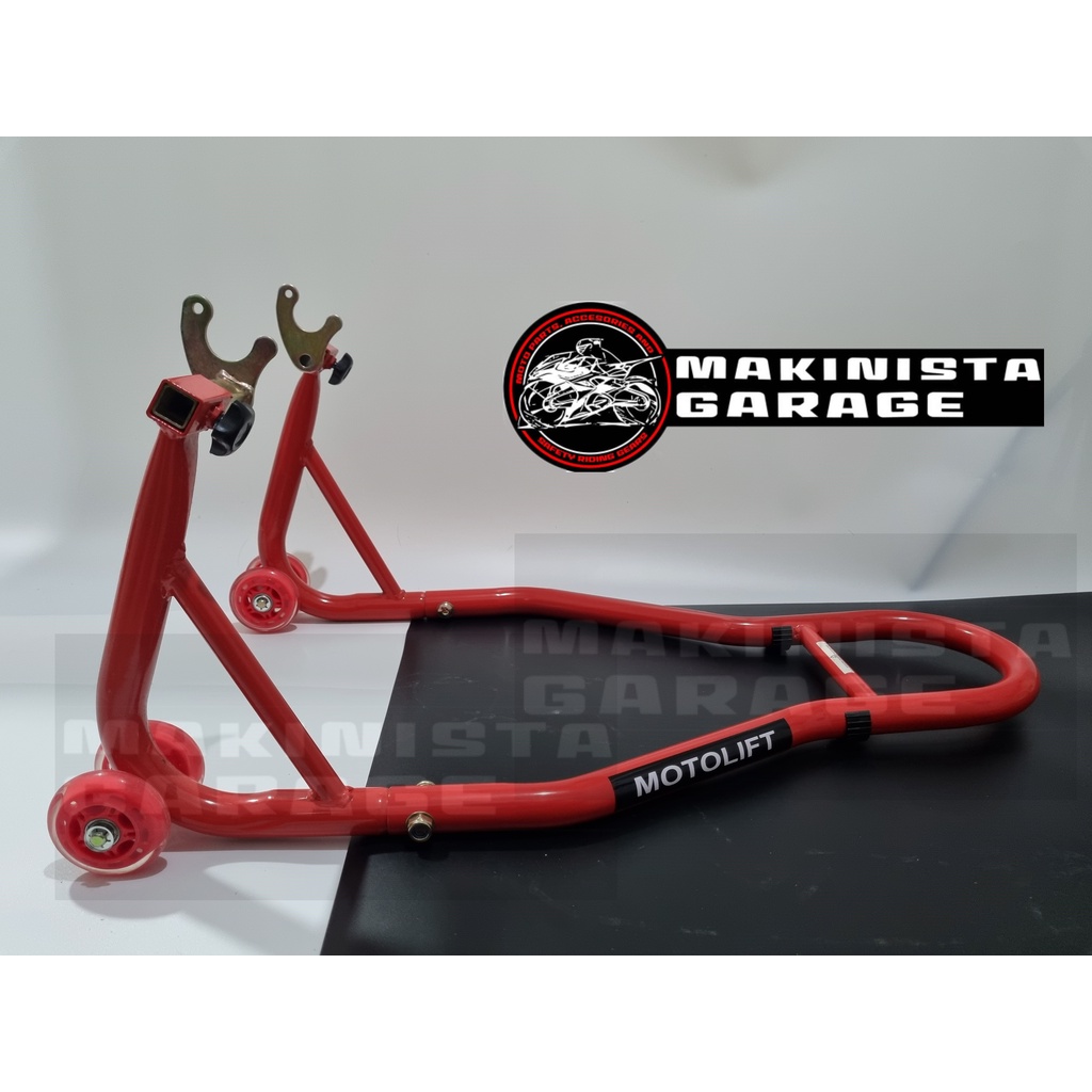 PADDOCK STAND Heavy Duty 2 IN 1 Swing Arm Type and Spool Type (150cc to ...