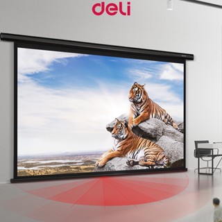Deli 4K Projection Screen 16:9 84 inch HD Wall Mounted Screen 50446 ...
