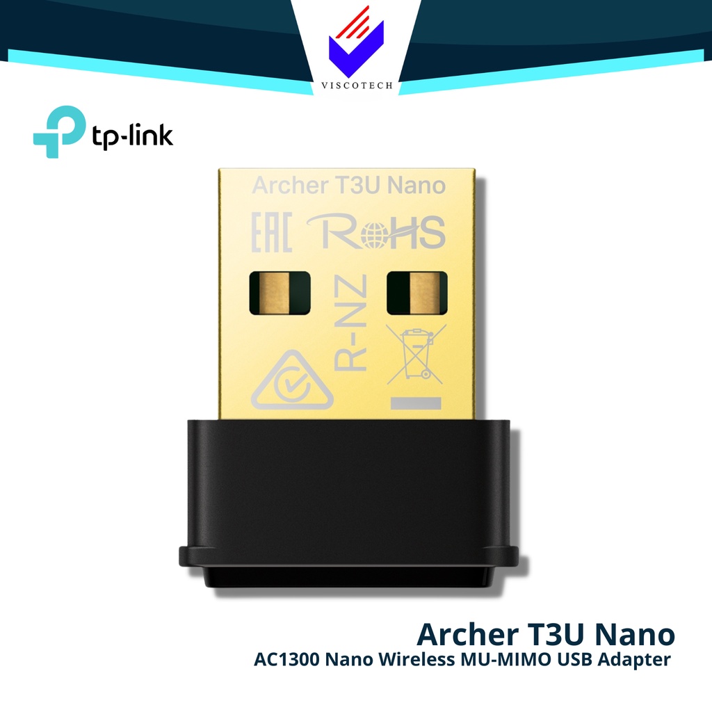 TP-Link ARCHER T3U NANO AC1300 Nano Wireless MU-MIMO USB Adapter ...