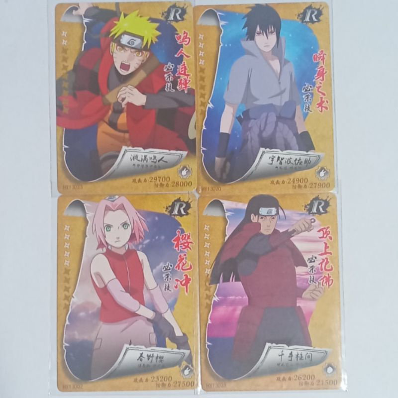 Naruto Series Collectible Cards - R Rarity [Random - Naruto Characters ...