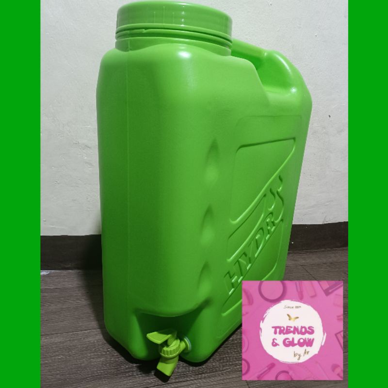 Green Colored Water Gallon 20liters | Shopee Philippines